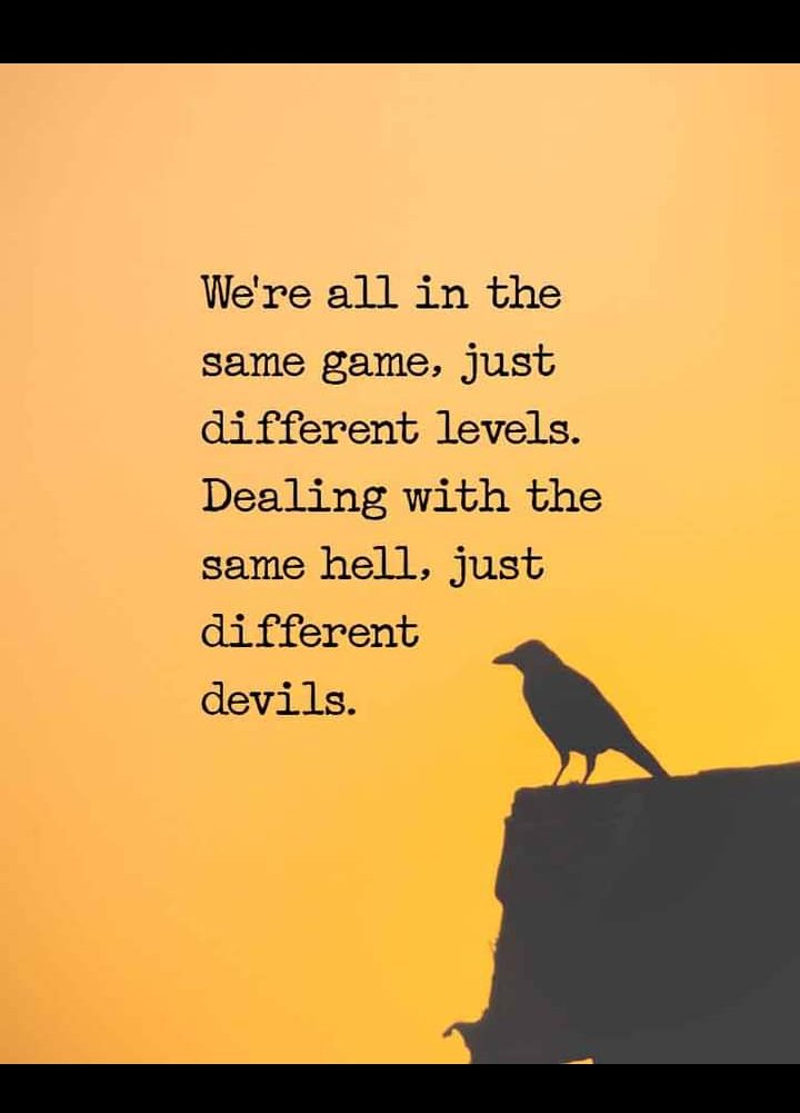Different devil’s in different levels – Real Free – Flowing Words